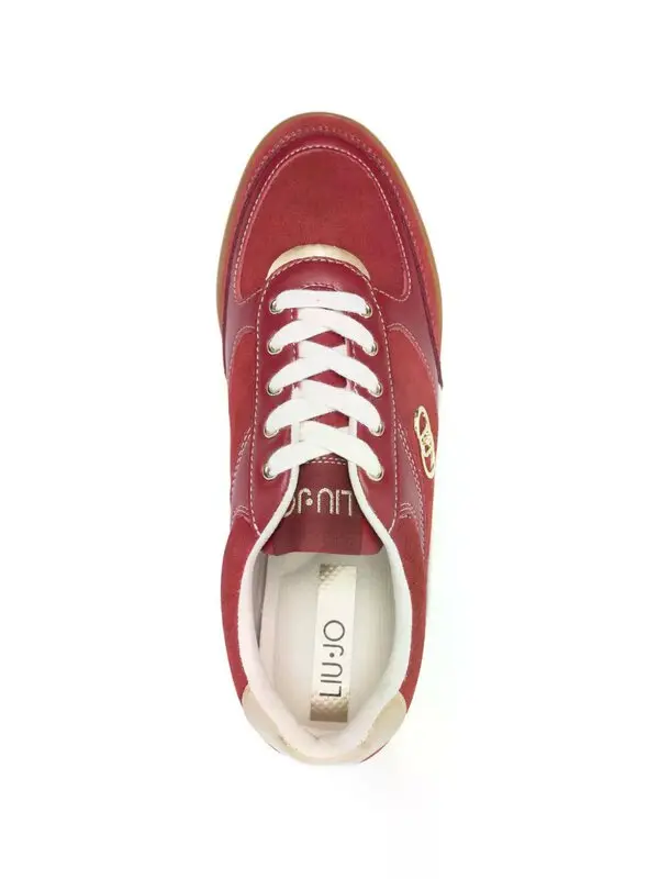 Liu Jo Lewis Logo Sneakers - Red