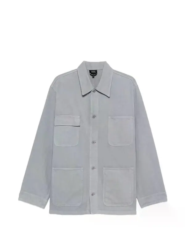 A.p.c. Patch-pocket Overshirt Jacket