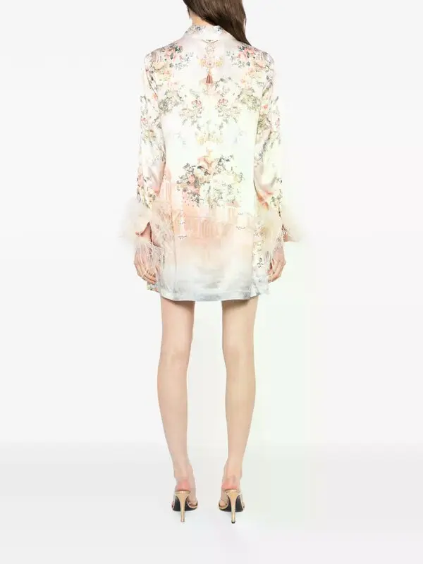 Camilla Twilight In Istanbul Mini Shirt Dress