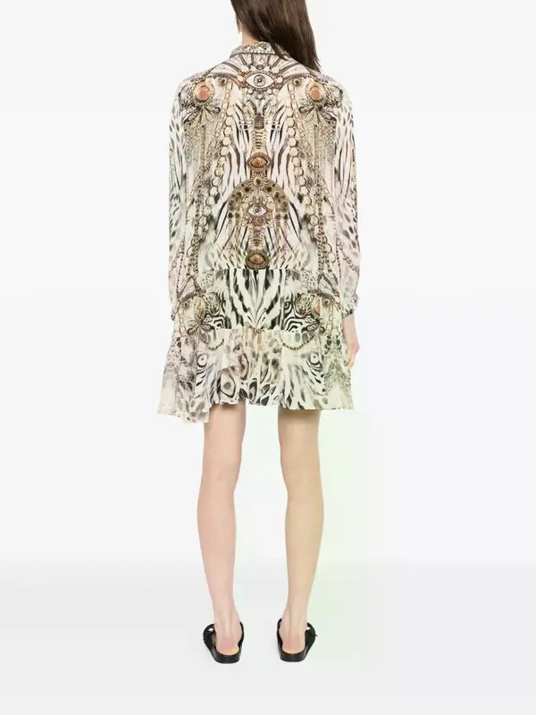 Camilla Lady Lionheart Tiered Short Dress