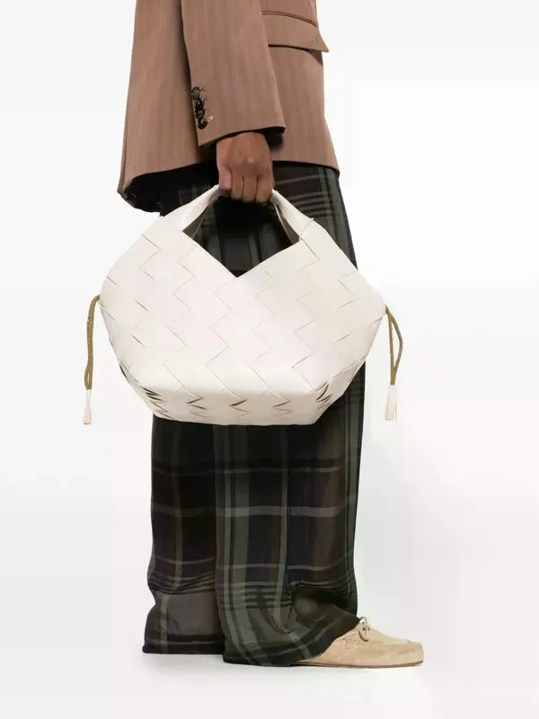 Dragon Diffusion Woven Botteghe Tote Bag