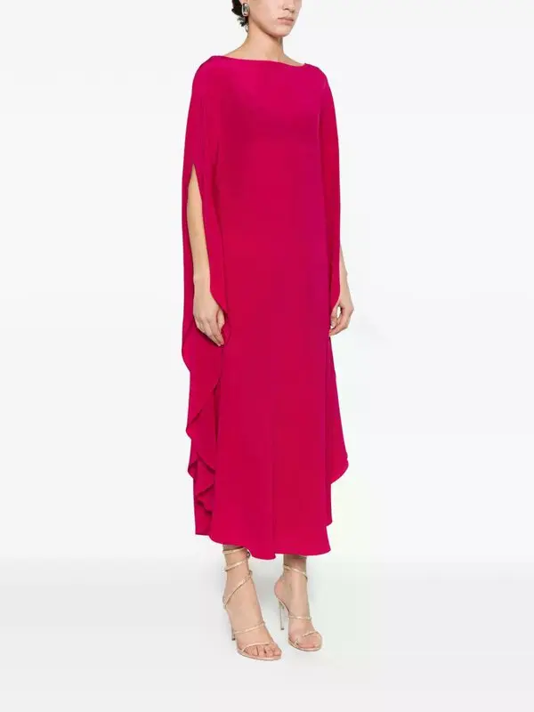 GIANLUCA CAPANNOLO Iris Ruffled Dress - Pink