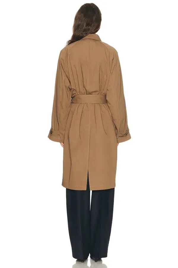 TOTEME Light Spring Trench Coat - Hazel