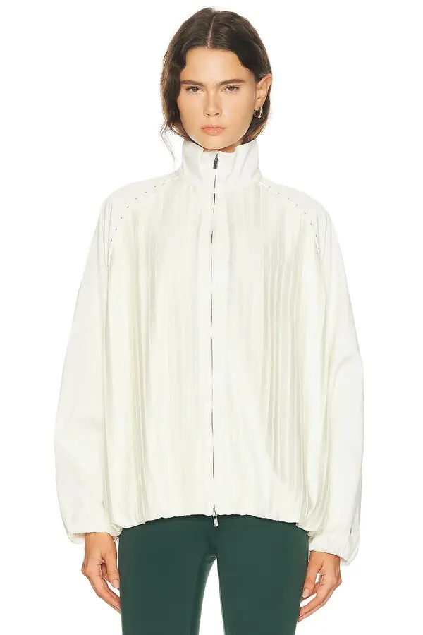 Nike Pleated Track Jacket - Sail