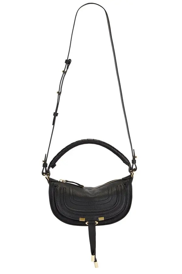 Chloé Marcie Mini Camera Shoulder Bag - Black