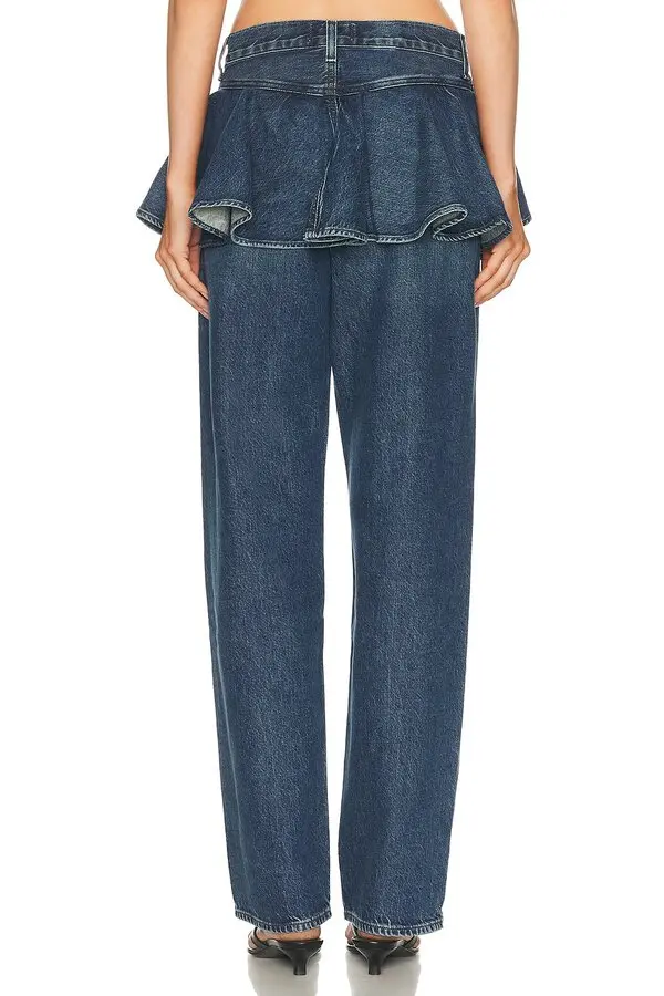 AGOLDE Peplum Jeans