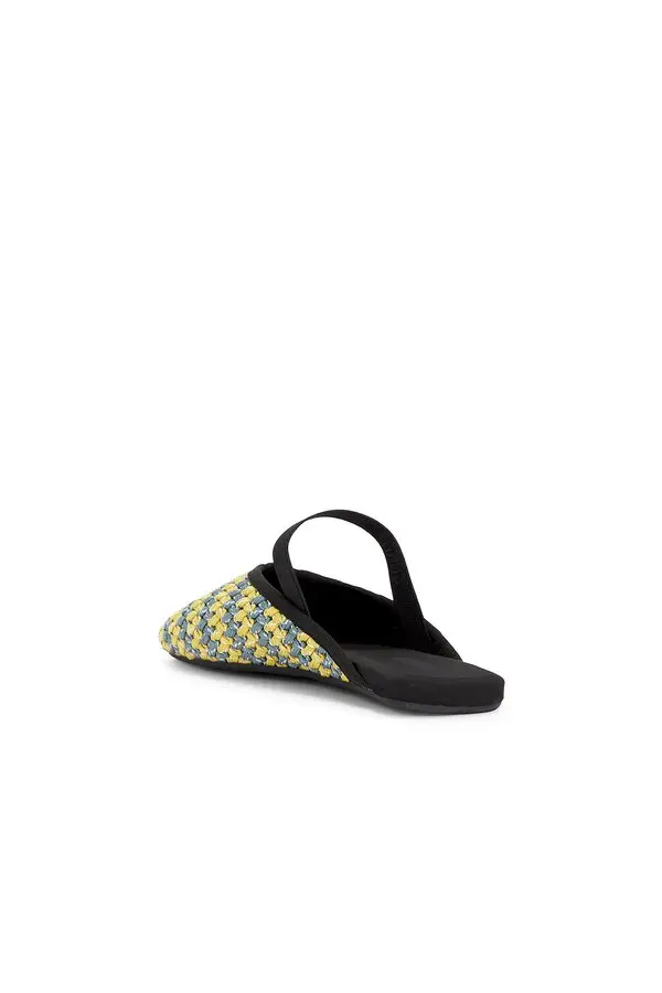 Flowze Flo Mule Sandal - Teal & Butter
