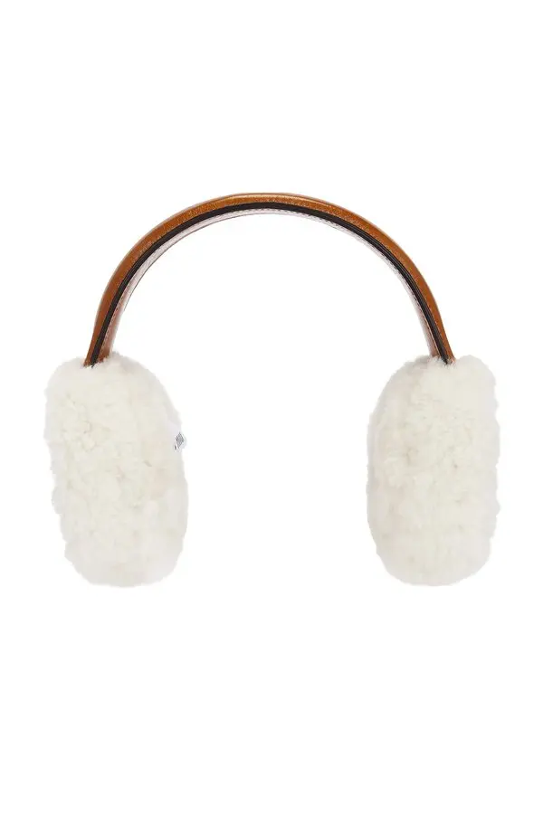 Miu Miu Shearling Earmuffs