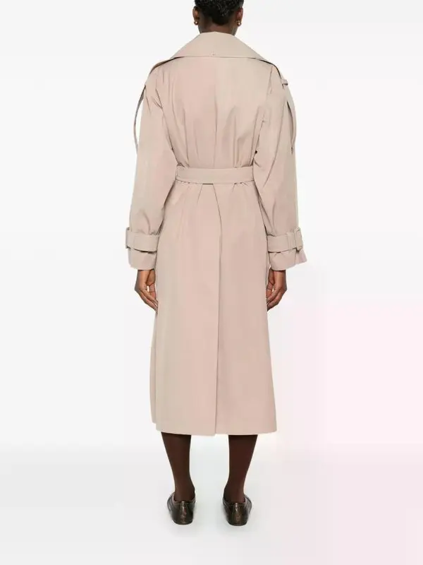 Sportmax Belted Double-breasted Trench Coat