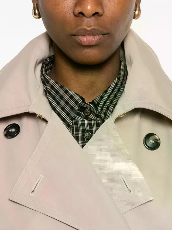 Sportmax Belted Double-breasted Trench Coat
