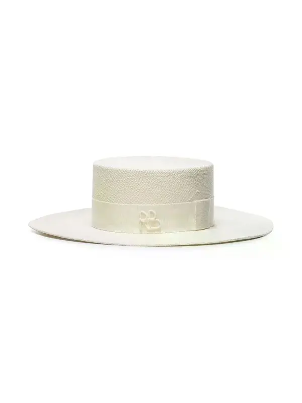 Ruslan Baginskiy Double-chain Strap Boater Hat