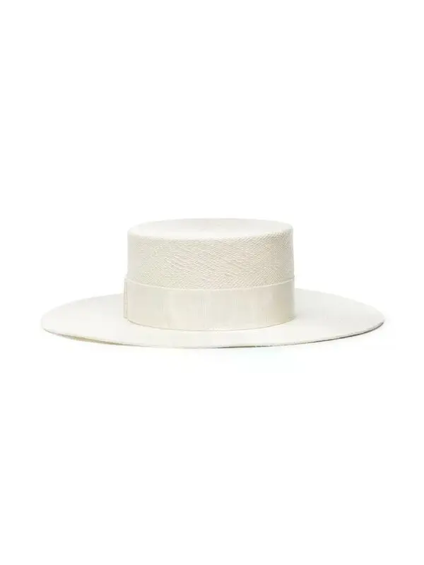 Ruslan Baginskiy Double-chain Strap Boater Hat