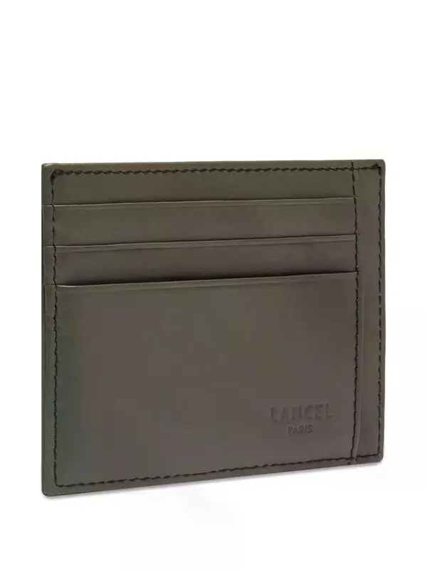 LANCEL Leon Leather Cardholder - Black