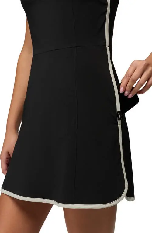 Prana Railay Scallop Mini Dress - Black