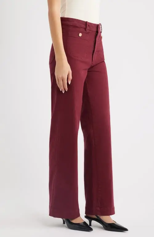 FRAME The Modernist High-waist Straight-leg Pants