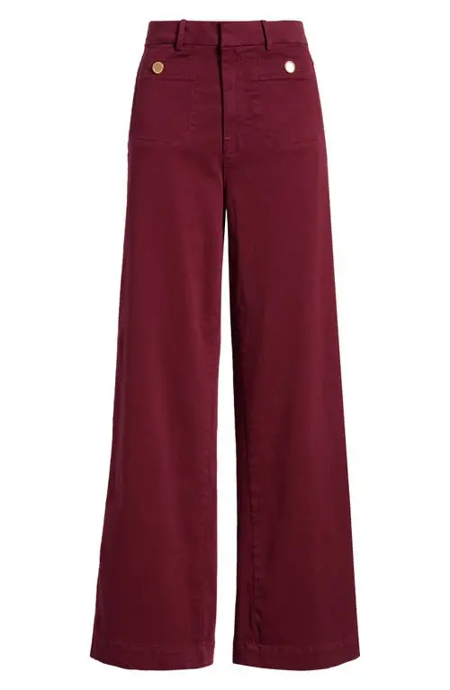 FRAME The Modernist High-waist Straight-leg Pants