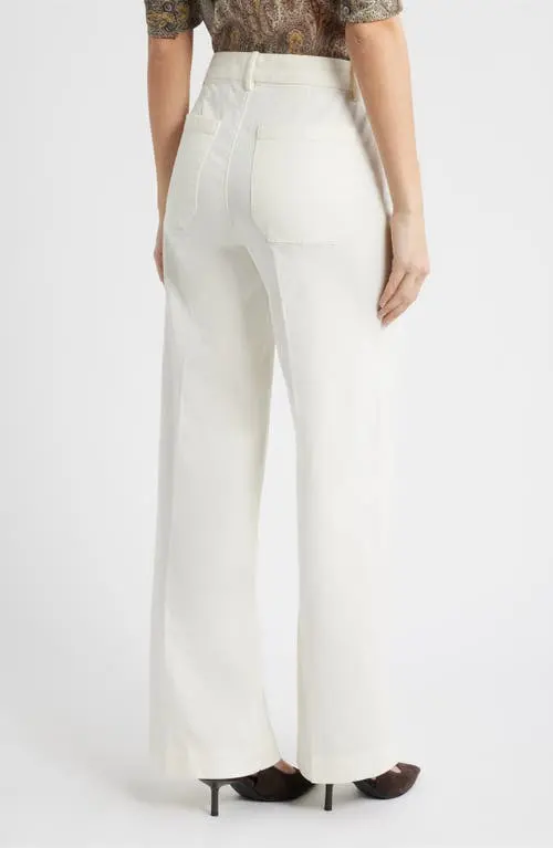 FRAME The Modernist High-waist Straight-leg Pants