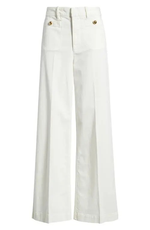 FRAME The Modernist High-waist Straight-leg Pants