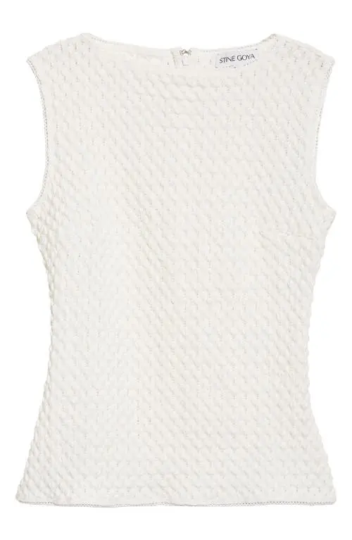 Stine Goya Boatneck Sleeveless Top