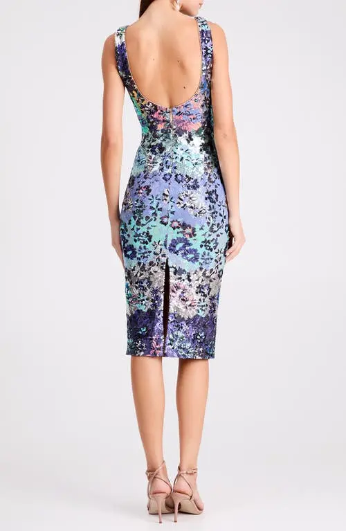 HELSI Myra Sequin Pencil Cocktail Dress