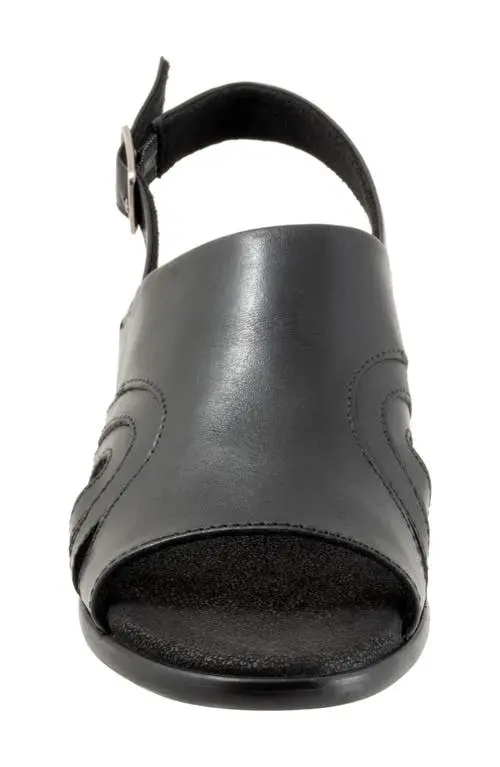 Trotters Mariam Slingback Sandal - Black