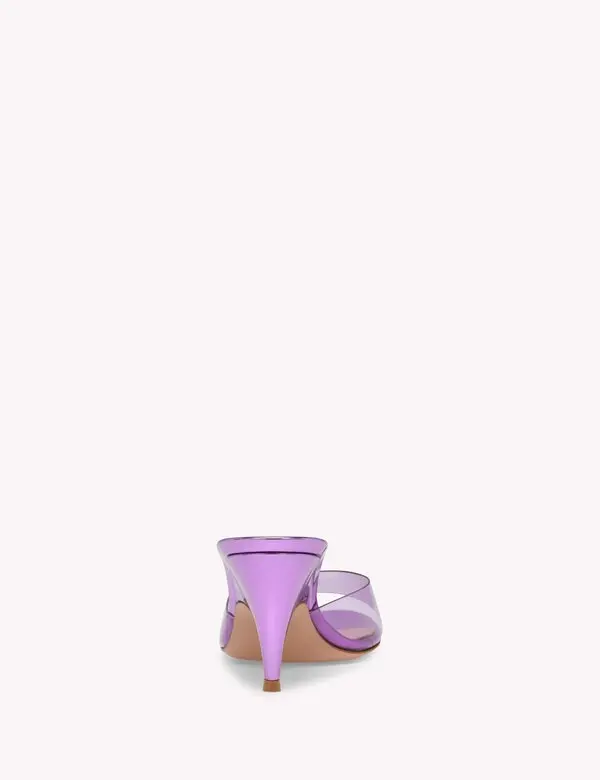 GIANVITO ROSSI Sofia Mule 70 - Purple - Tpu