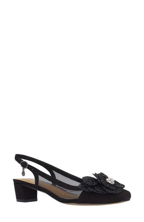 J. Reneé Bellina Slingback Pump - Black