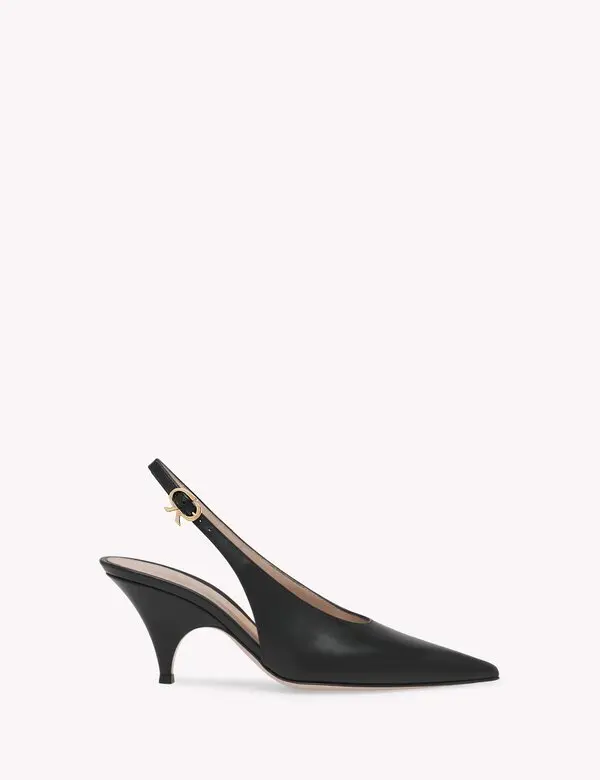 GIANVITO ROSSI Sofia Sling 70 - Black - Calf