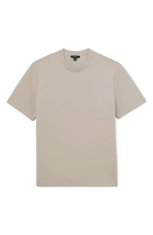REISS Bradley Crewneck T-shirt - Stone