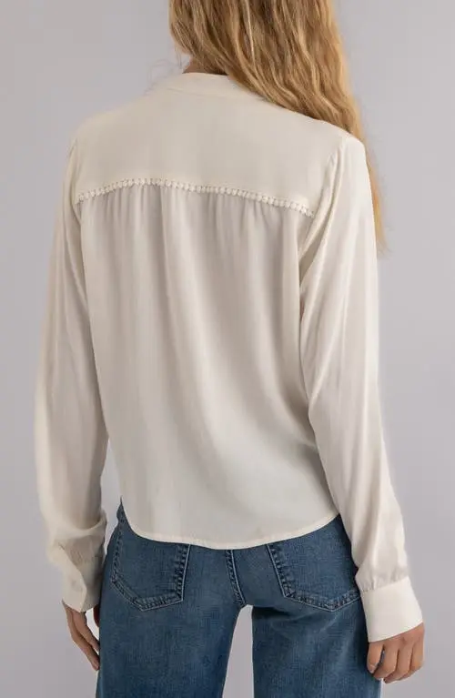 Kut From The Kloth Adrie Lace Trim Top