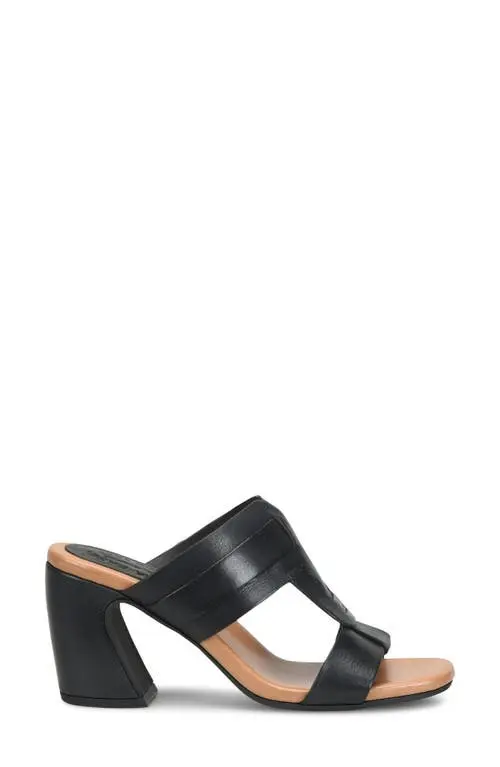 KORK-EASE® Brynn Mule Sandal - Black Leather