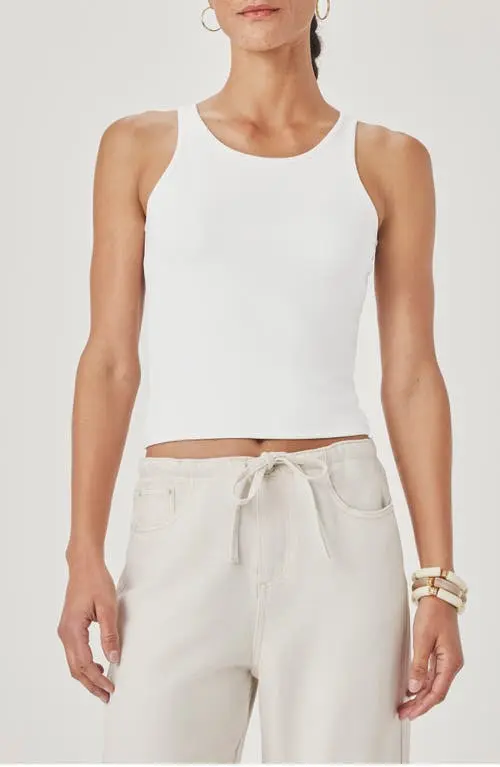 Splendid Amaya Scoop Neck Tank - White