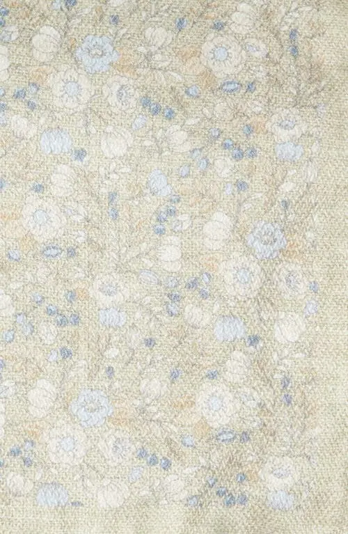 JACK VICTOR Yukon Reversible Silk Pocket Square - Sage