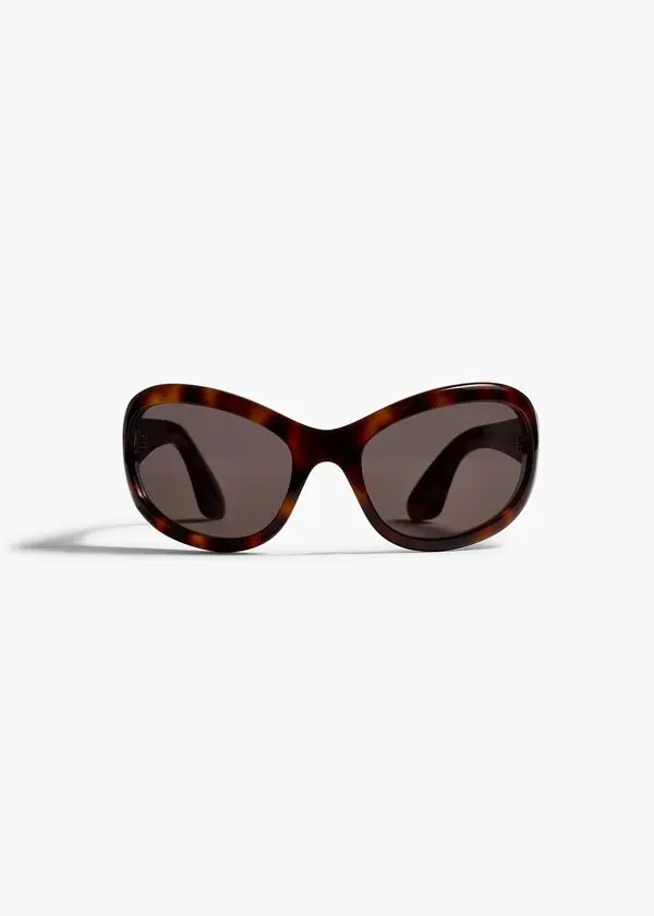 Khaite X Oliver Peoples 1967c Sunglasses - Dark Mahogany / Brown