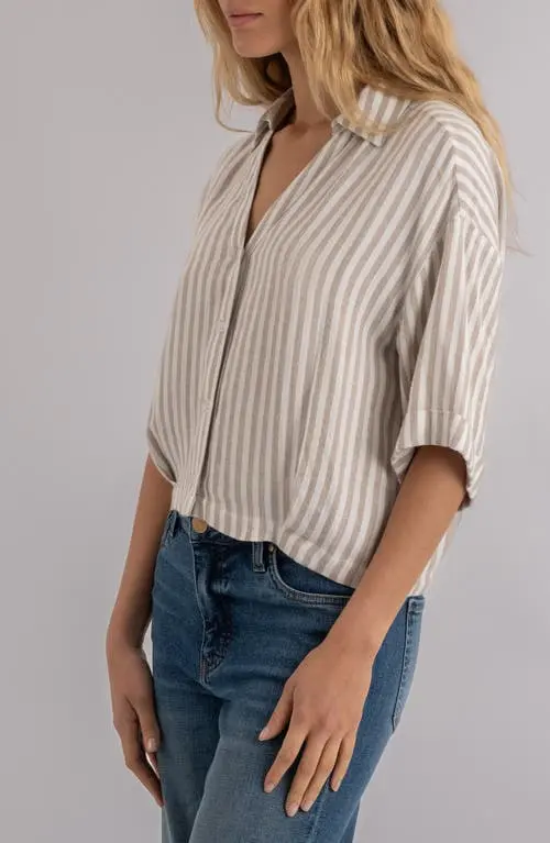Kut From The Kloth Donna Striped Shirt