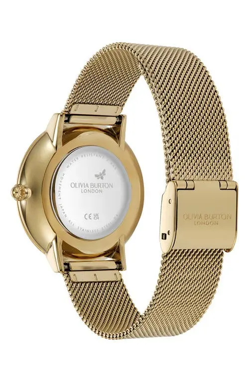 OLIVIA BURTON Celestial Nova Bracelet Watch - Gold/black