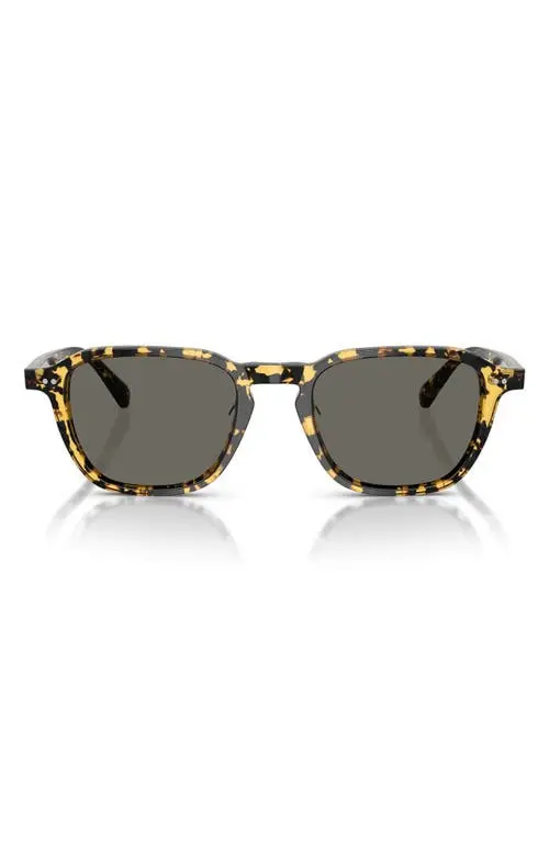 Oliver Spencer Emryn 50mm Pillow Sunglasses - Tokyo Tortoise/carbon Grey