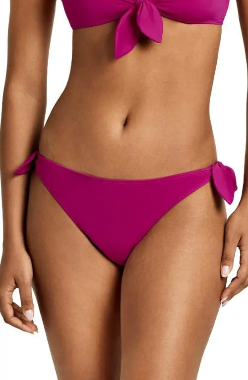 Ralph Lauren Side Tie Hipster Bikini Bottom - Plumeria