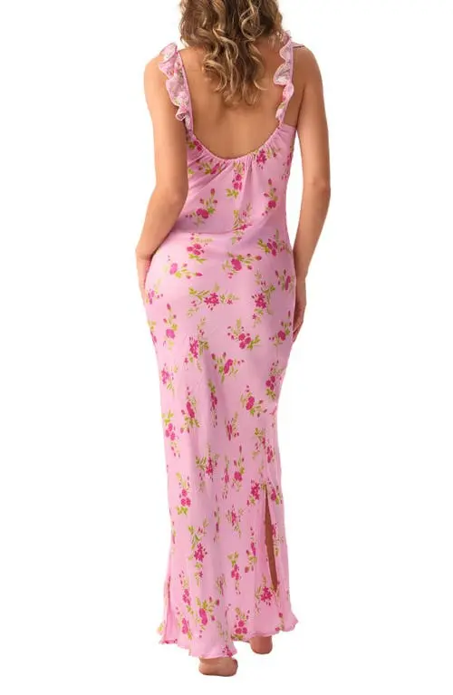 PQ SWIM Beth Floral Cover-up Maxi Dress
