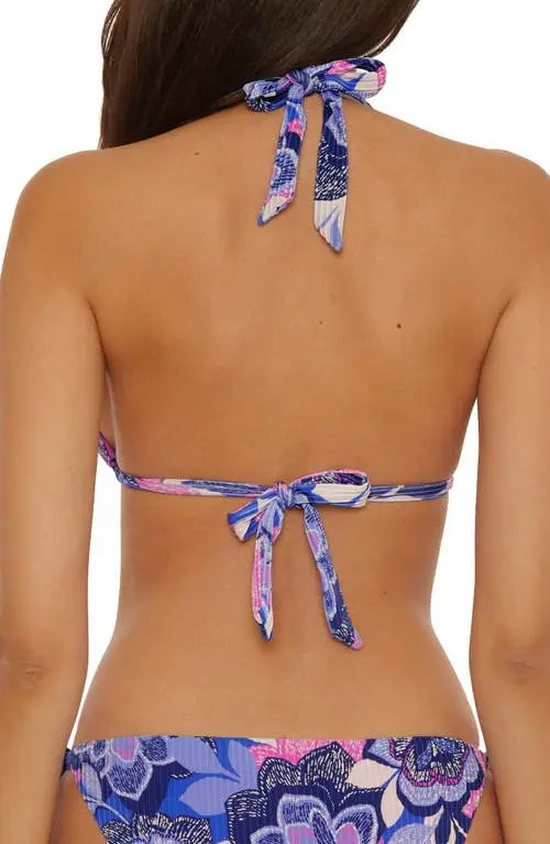 BECCA® By Rebecca Virtue Lanai Triangle Rib Bikini Top