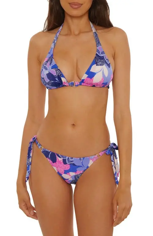 BECCA® By Rebecca Virtue Lanai Triangle Rib Bikini Top