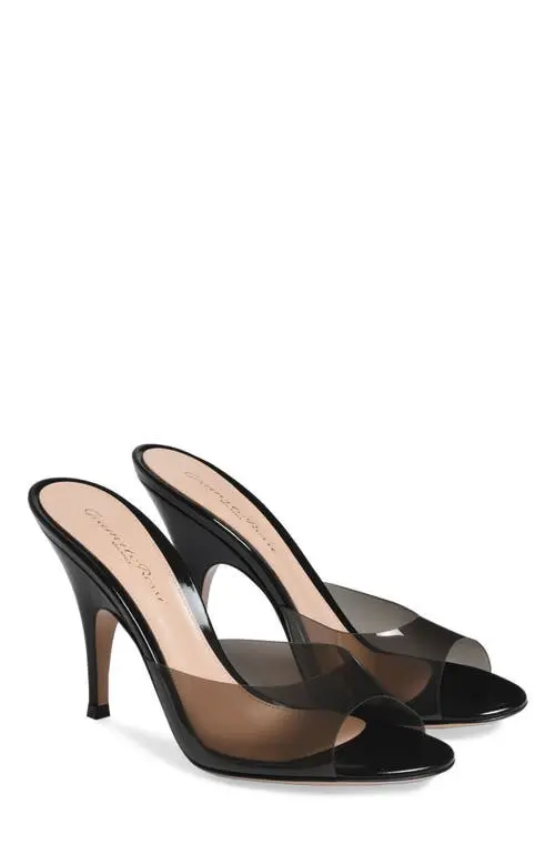 GIANVITO ROSSI Sofia Mule 95 Mules - Black Tpu
