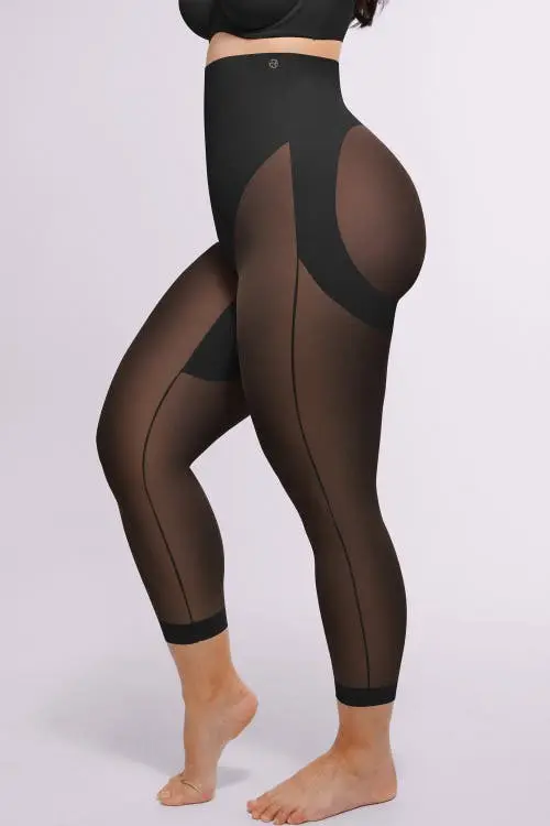 SHAPELLX Butt-lifting Capri - Black