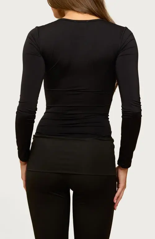 EDIKTED Coretta Long Sleeve Bodysuit