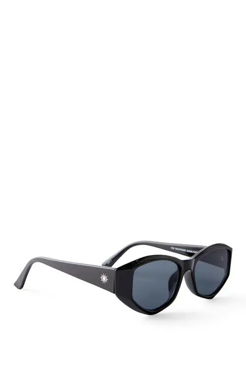 COTTON ON Nightmare Cat-eye Sunglasses - Black Black