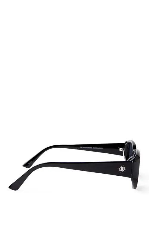 COTTON ON Nightmare Cat-eye Sunglasses - Black Black
