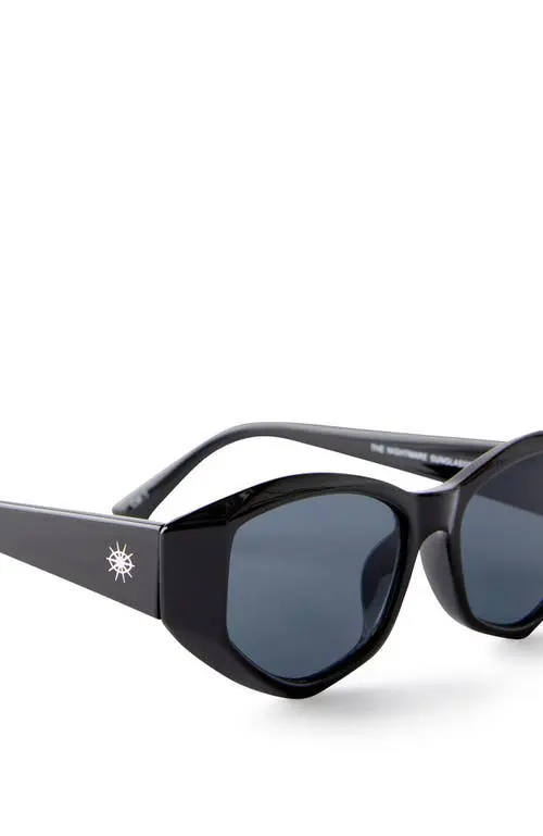 COTTON ON Nightmare Cat-eye Sunglasses - Black Black