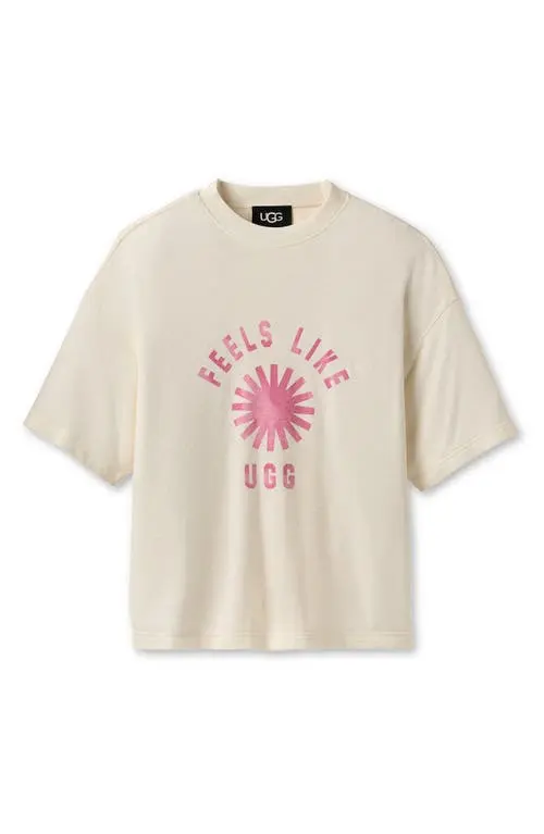UGG Graphic T-shirt - Leche/woodviolet