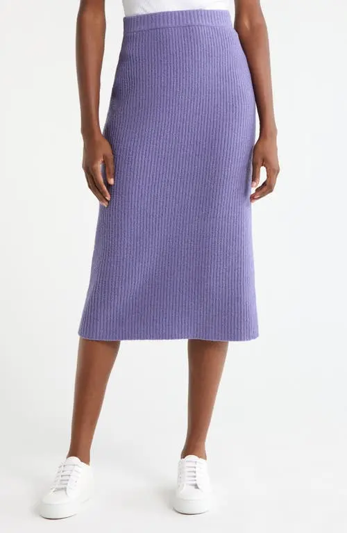 UGG Rib Knit Midi Skirt - Dusted Iris
