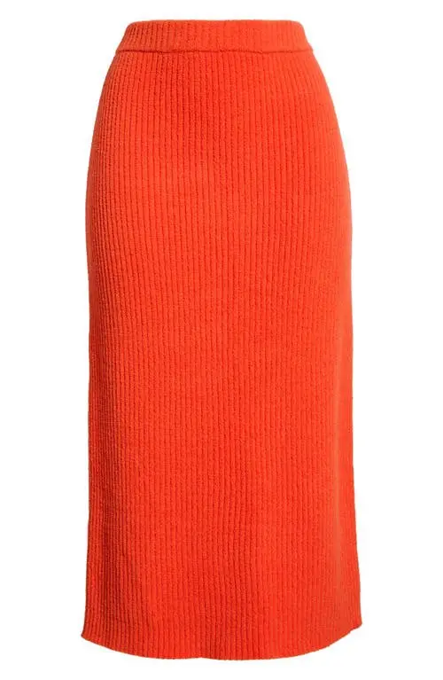 UGG Rib Knit Midi Skirt - Lobster